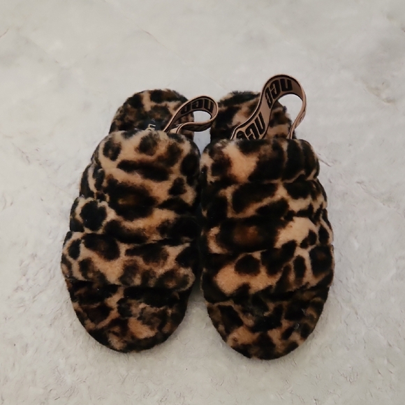 UGG | Shoes | Ugg Fluff Yeah Leopard Slippers | Poshmark